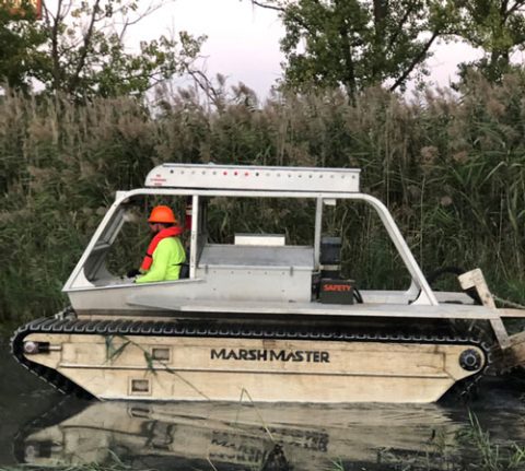Marsh Master with Mower Attachment | Forestry Rentals