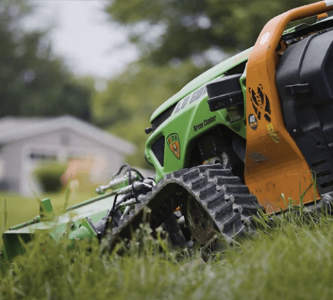 Remote-Controlled Equipment Green Climber | Forestry Rentals